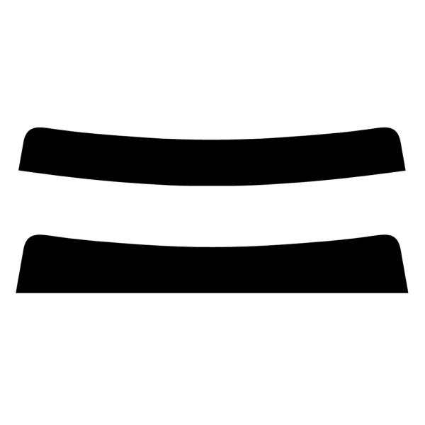 商品名:  Trueline Automotive Precut Sun Visor Window Tint Film Compatible with Kia Forte Sedan 2019-2023 - 5% Visor Only - ...