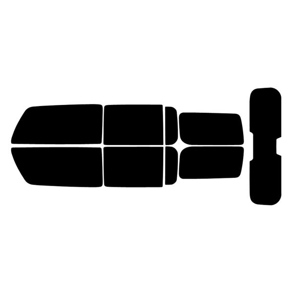 商品名:  Trueline Automotive Window Tint Film for Cars Compatible with Hummer H3 2005-2010 - Customizable All Side and Back...