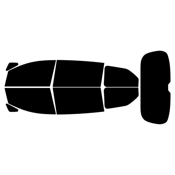 商品名: Trueline 自動車用プレカットカーウィンドウティント ホンダ オデッセイ 2011-2017対応 - 全サイドウィンドウとバックウィンドウ20% - ウィンドウティントフィルム - カーウィンドウ用プレカットウィンドウティン...