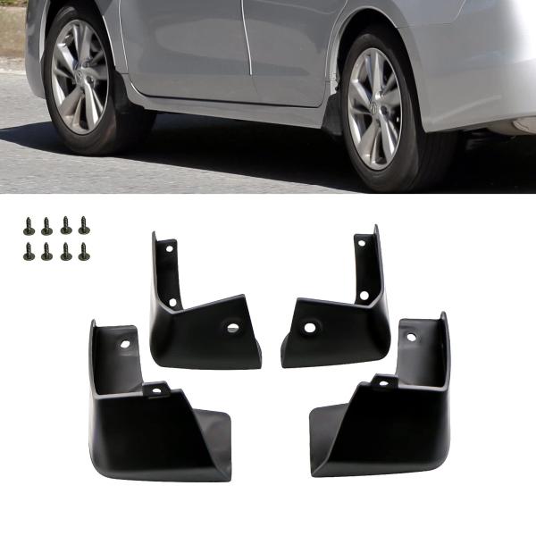商品名:  x xotic tech 4PCS Front &amp; Rear Mud Flap Splash Guards Fender Flare Mudguard Dirt Slush Trap Protector w/Hardwa...