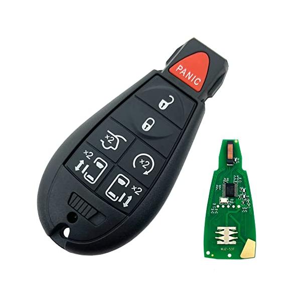商品名:  7 Buttons Keyless Remote Car Key Fob Fit for Chrysler Town and Country Dodge Grand Caravan 2008 2009 2010 2011 201...