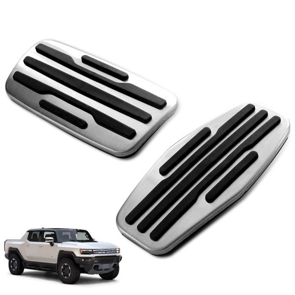 商品名:  BestEvMod Compatible with Hummer EV 2022-2025 Sport Pedals Set Accessories,Brake and Accelerator Pedal Covers No D...
