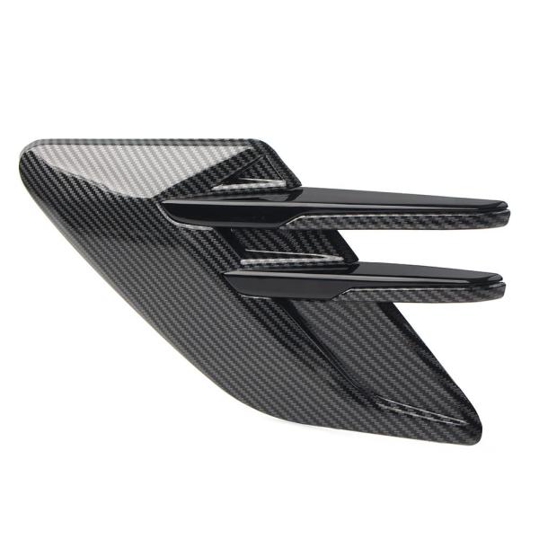 商品名:  FSFY Air Flow Bumper Left Side Vent Decal Trim Cover Decoration,Carbon Fiber Style Side Vent Air Flow Mudguard Sti...