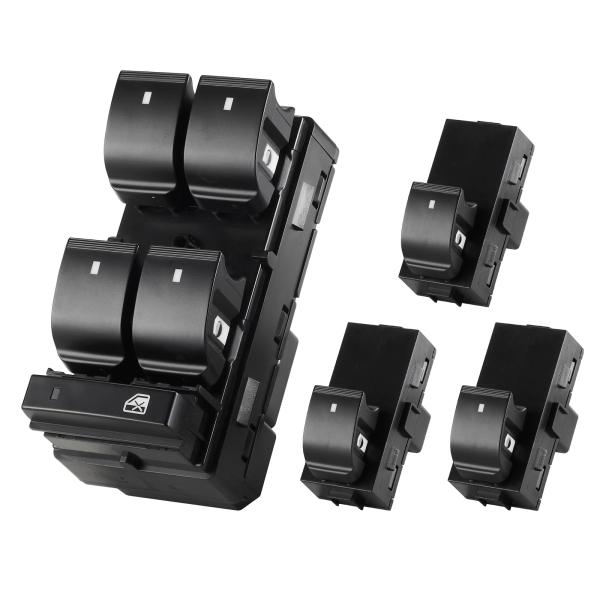 商品名: パワーウィンドウスイッチ 運転席側 &amp; 助手席ウィンドウスイッチ 3個 20945129 25789692 07-13 Chevy Silverado、GMCシエラ 1500 2500-3500HD 10-13 Yukon...