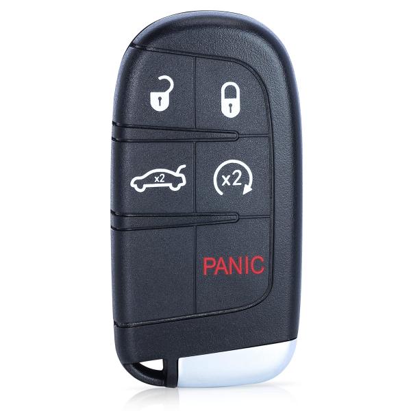 商品名:  Keymall Keyless Entry Smart Remote Key Fob Replacement 5 Buttons for Chrysler 300 for Dodge Challenger Charger Dar...