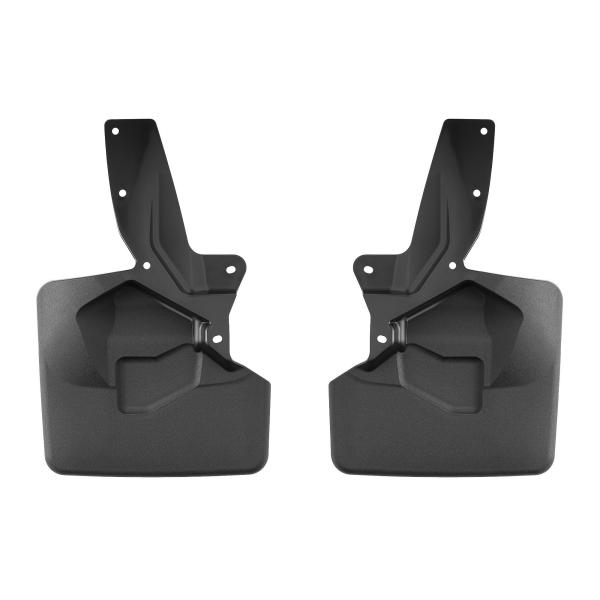 商品名:  WeatherTech Custom No Drill Splash Guard MudFlaps for Ford Bronco, Front Pair (110148), Blackブランド: WeatherTech高さ: ...