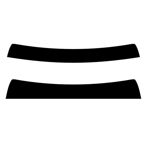 商品名:  True Line Automotive Precut Sun Visor Window Tint Film Compatible with Jeep Grand Cherokee 2014-2021 - 5% Visor On...