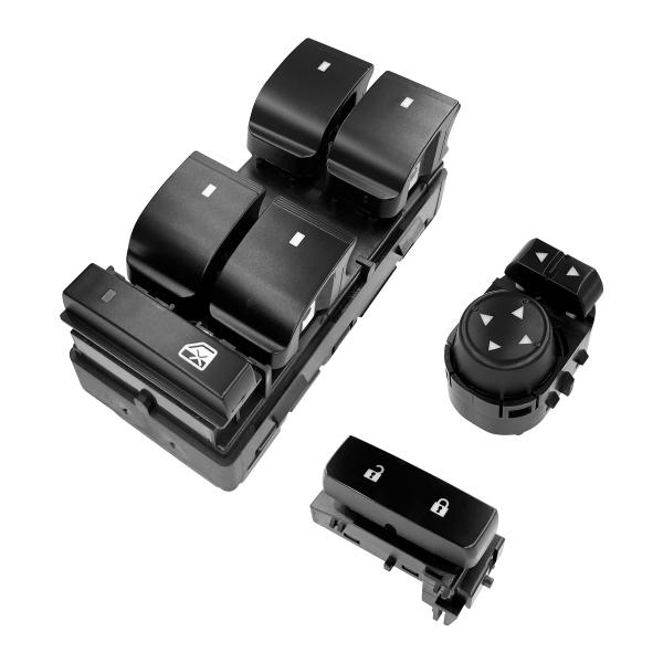 商品名: Power Window Switch Driver Side &amp; Front Driver Side Door Lock Switch &amp; Mirror Switch | Replacement for 2007...