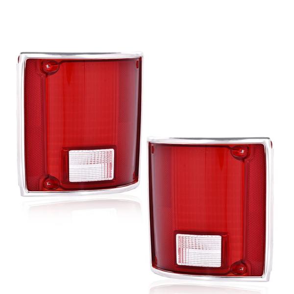 商品名:  G-PLUS Tail Lights Lens Compatible with Chevy Blazer C10 C20 C30 1975-1986 /Fit GMC C15 C1500 C2500 Jimmy 1973-199...