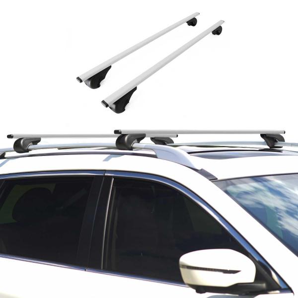 商品名:  OMAC Roof Rack Cross Bars for GMC Terrain/Terrain Denali 2018-2024 Lockable 165Lbs Metal Silver 2Pcs fits Cargo Ca...