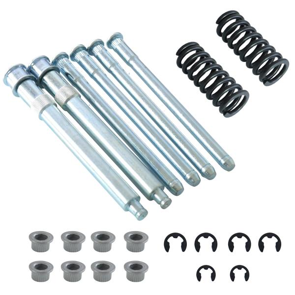 商品名: ドアヒンジピンブッシング修理キット スプリング付き シボレーC1500 C2500 C3500 K1500 K2500 K3500 GMC サバーバン タホ 車のフロントドライバーと助手席側ドアヒンジキット Door Hinge ...