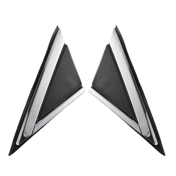 商品名:  X AUTOHAUX 1 Pair Front Left and Right Mirror Corner Triangle Fender Cover Rearview Triangle Trim Panel for Cadill...
