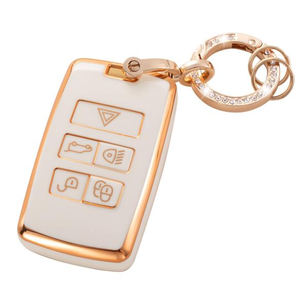 商品名:  RUABIBAN Key Fob Cover Compatible with Land Rover, TPU Key Case Protection Shell Fit for Land Rover Vogue Range Di...