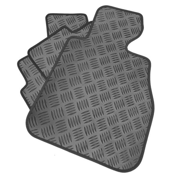 商品名:  Rubber Car Mat Set Compatible / Replacement for Land Rover Discovery 3 (Years 2004-2009) Tailored Mats, Heavy Duty...