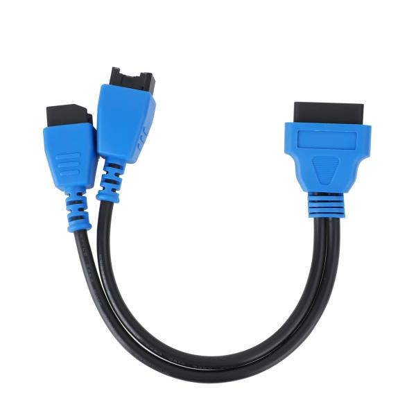 商品名: ECAROBUST OBD2 Chrysler 12+8 ケーブルアダプター Autelスキャナー用 Autel DS808 Maxisys MS905/906/908 PRO Elite to Chrysler車両用 12+8ピ...