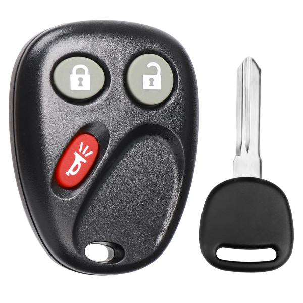 商品名:  NPAUTO Key Fob, Car Keyless Entry Remote with Ignition Key Fits for 2003-2006 Chevy Avalanche Equinox Silverado SS...