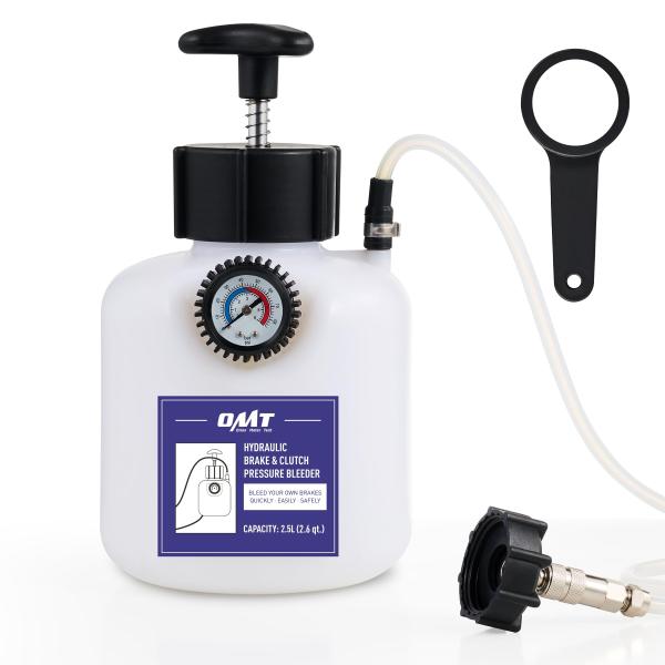 商品名:  Orion Motor Tech Brake Bleeder Kit, One Person 2.5L Brake Fluid Extractor Compatible with Ford VW BMW More, Brake ...