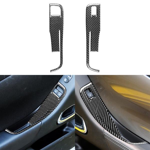 商品名: NVCNX リアルプレミアムカーボンファイバー シボレー/シボレーカマロ 2010 2011 1SS 2SS 1LT 2LT 1LS 2LS SS LT LS クーペ ドア サイド ウィンドウ リフトスイッチ パネル カバー トリ...