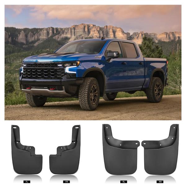 商品名:  BDFHYK Mud Flaps Splash Guards 4PCS Mud Guards Compatible with Chevy Colorado 2015-2022, Compatible with GMC Canyo...
