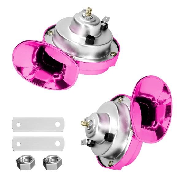商品名:  BLAU GRUN 2PCS 300DB Super Loud Train Horns, 12V Waterproof Air Horns Replacement Kit, Car Air Electric Snail Doub...