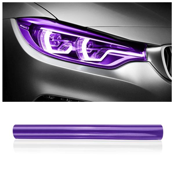 商品名:  12 X 48inch Car Light Tint Film, Cuttable&amp;Stretchability Car Headlight Taillight Fog Light Vivid Vinyl Wrap Pr...