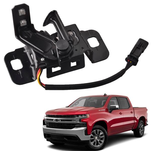 商品名:  Unikpas Hood Latch Assembly Compatible for Chevrolet Silverado 1500 2019-2021 | GMC Sierra 1500 2019-2021 Replace ...