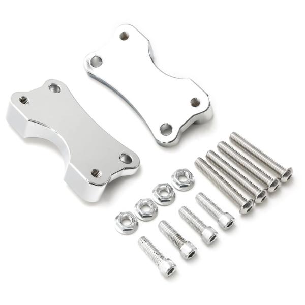 商品名:  EIOFEVY Quarter Panel Front Risers Spacer Mount for Electra Low 15-16 up (Chrome) (Aluminum)ブランド: EIOFEVY商品番号: FEN...