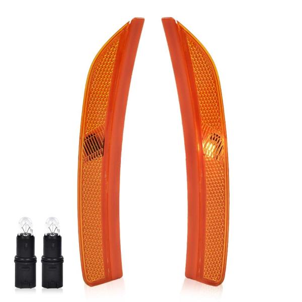 商品名:  CHEDA Front Side Marker Lights Compatible With 2015 2016 2017 Chrysler 200 Left and Right Sides 1 Pair CAPA 682064...