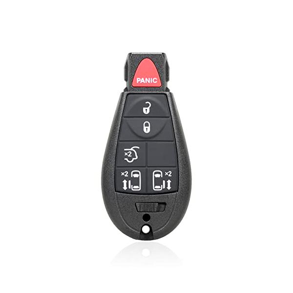 商品名:  Unifizz Replacement Keyless Entry Remote Car Key Fob 6 Buttons M3N5WY783X for Dodge Grand Caravan for Chrysler Tow...