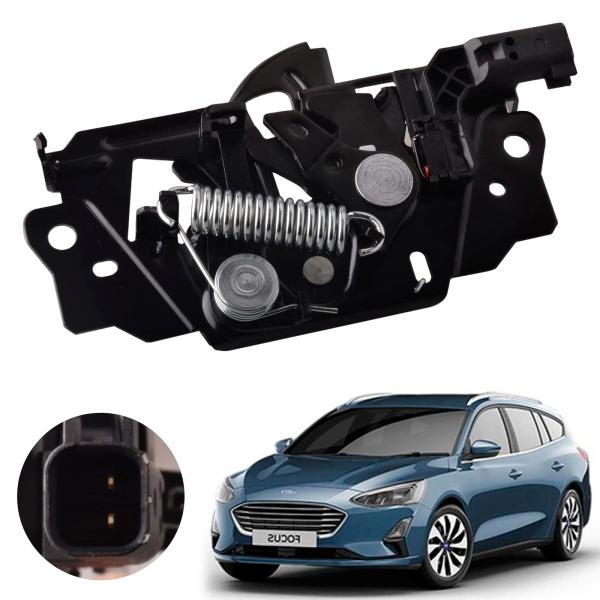 商品名: Unikpas フードラッチロック フォードエスケープ 2013-2019 | フォーカス 2012-2018 | リンカーン MKC 2015-2019 交換用フロントエンジンドアロックラッチ。 Unikpas Hood Lat...