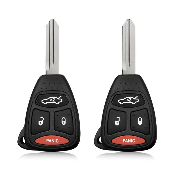 商品名: 車のキーフォブ リモートキーレスエントリーコントロール KOBDT04A 315MHz 4ボタン 交換用 2005-2010年式 クライスラー 300 アスペン ダッジチャージャー デュランゴ マグナム ジープ コマンダー グラン...