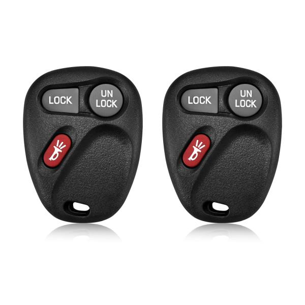 商品名: カーキーフォブ リモートキーレスエントリーコントロール KOBUT1BT 315MHz 3ボタン 交換用 1998-2002 シボレー S10 シルバラード サバーバン タホ GMC ユーコン ソノマ シエラ オールズモビル用 2...