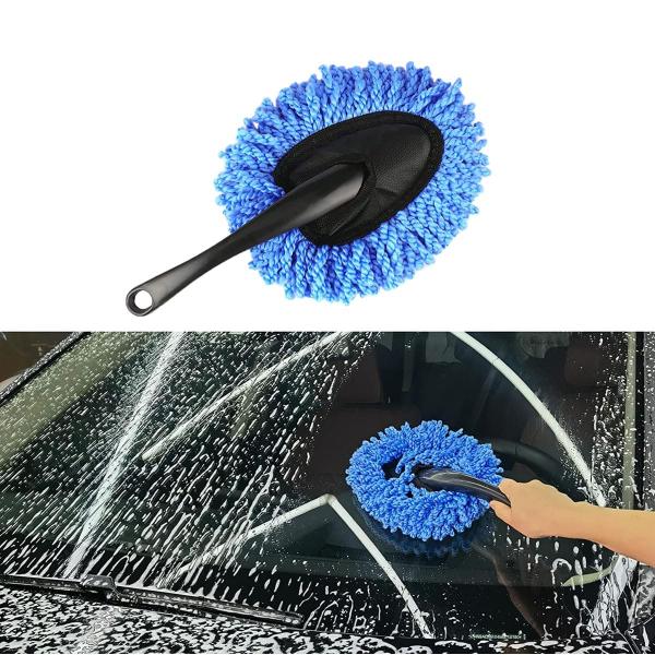 商品名: Ziciner スーパーソフトマイクロファイバー カーダスターブラシ プレミアムオートダッシュボード エクステリア&amp;インテリアクリーニング ウォッシュディテールブラシ 多目的車両 ホーム キッチン コンピューター クリーニ...