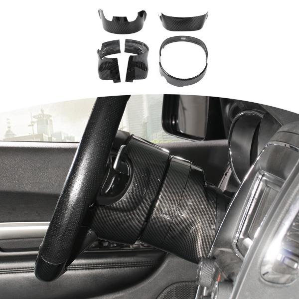 商品名: RT-TCZ 充電器ステアリングホイールダッシュトリム カーボンファイバーインテリアアクセサリー クライスラー300C 2015 Up Dodge Challenger 2015 Up Charger 2011 Up Durang...