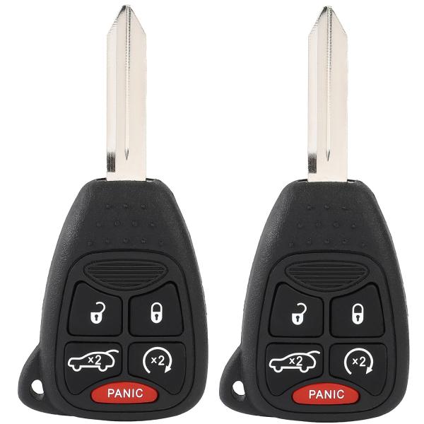 商品名:  ANPART Keyless Entry Remote Key Fob 2011-2014 Fit for Chrysler 200 3.6L 2007-2009 Fit for Chrysler Aspen 4.7L 5btn...