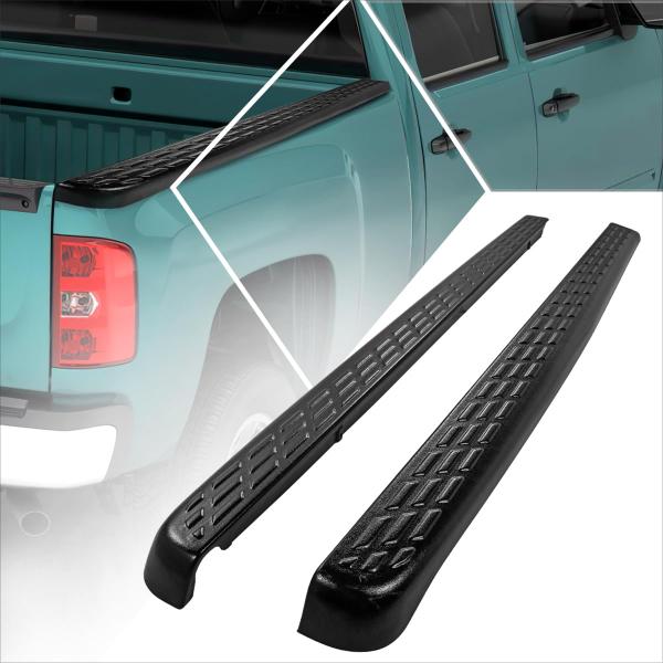 商品名:  Stepside Bed Rail Caps w/o Stake Holes Compatible with 07-13 Silverado Sierra Stepside 6.5ftブランド: PM PERFORMOTOR重量...