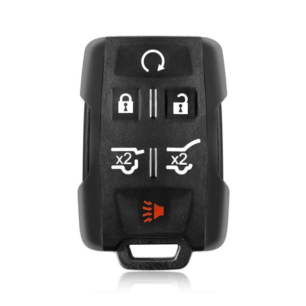 商品名: カーキーフォブ リモートキーレスエントリーコントロール M3N32337100 315MHz 6ボタン交換用 2015-2020 シボレー タホ サバーバン GMC ユーコン用 Keylessbest Replacement fo...