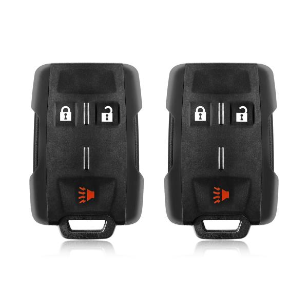 商品名: Keylessbest 車用キーフォブリモートキーレスエントリーコントロール M3N32337100 315MHz 3ボタン交換用 2014-2019 シボレー コロラド シルバラード GMC シエラ ユーコン キャニオン用 - ...