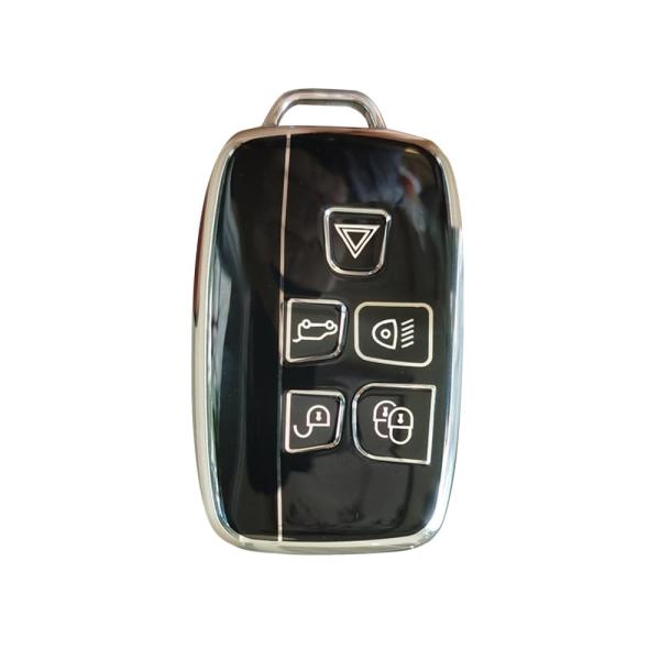 商品名:  TECART Key Fob Cover Fit for Land Rover Velar TPU Key Case Keychain Key Shell Box Holder Accessories 5 Button Blac...