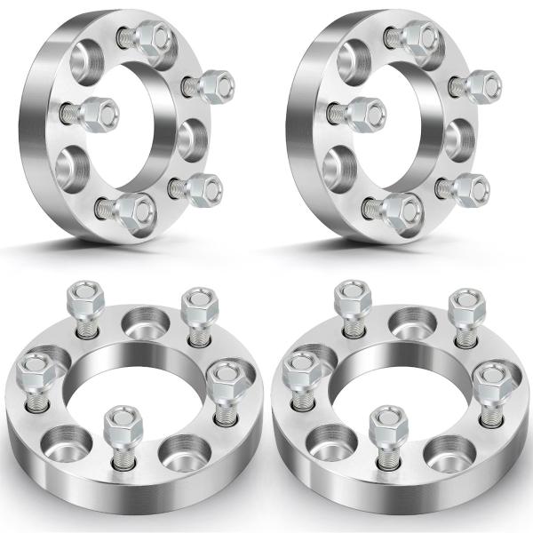 商品名:  Nemtor 1in 5x4.5 Wheel Spacers Not Hubcentric 5x114 Tire Spacer M12x1.5 Thread Pitch 82.5mm Hub Bore fit for Acura...
