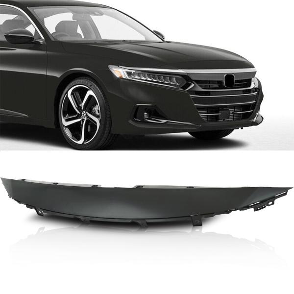 商品名: KARPAL フロントバンパー アッパー ペイント グリル トリム カバー パネル モールディング 2021-2022 ホンダ アコード 71105TVAF00ZZ、HO1210170用 KARPAL Front Bumper U...