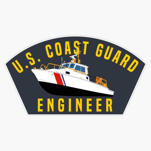 商品名:  Cover Art Series - Coast Guard 41 Utb Engineer Vinyl Sticker Waterproof Decal Laptop Wall Window Bumper Sticker 5"...