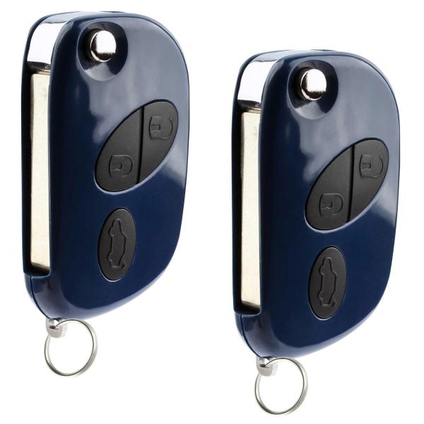 商品名:  2x Keyless Option Remote Flip Key Fob 3btn for Maserati GranTurismo Quattroporte (RX2TRF937)ブランド: KeylessOption高さ:...