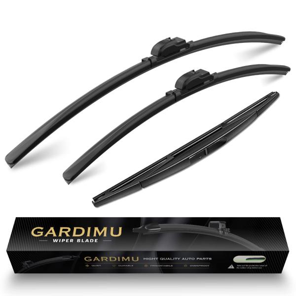商品名:  GARDIMU Replacement For Nissan Pathfinder 2005 2006 2007 2008 2009 2010 2011 2012 Windshield Wiper Blade-3 Pieces ...