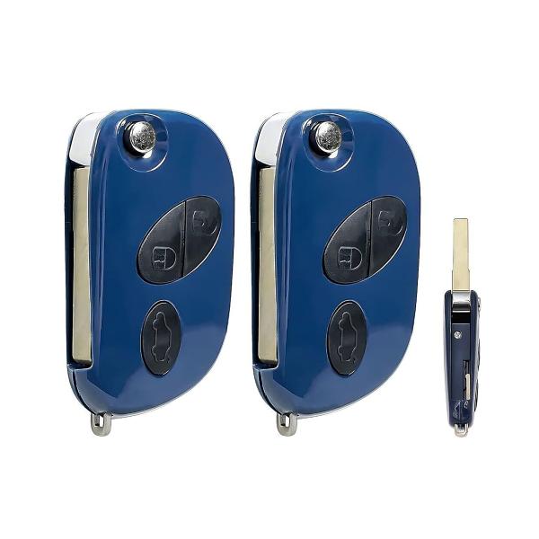 商品名:  2X New Quality Replacement Flip Key Fob Remote Compatible with &amp; Fit for Maserati Vehicles - MPN RX2TRF937-01ブ...