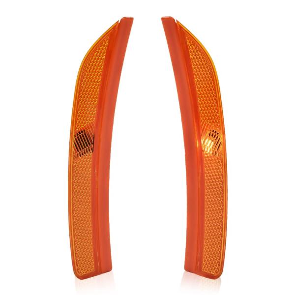 商品名:  G-PLUS Side Marker Light Compatible with Chrysler 200 2015 2016 2017 68206450AA 68206449AA CH2551131 CH2550131 Fro...