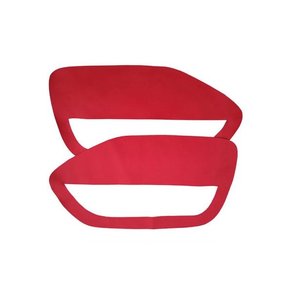 商品名:  SZFKACCESS for Ford Mustang 2005-2009 Door Panel Insert Cards Synthetic Leather Cover Trims Shell Redブランド: SZFKACC...