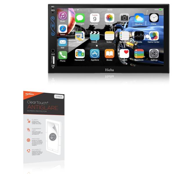商品名:  BoxWave Screen Protector Compatible with Hieha 7" Double Din Car Stereo (Wired Carplay &amp; Android Auto) - Clear...