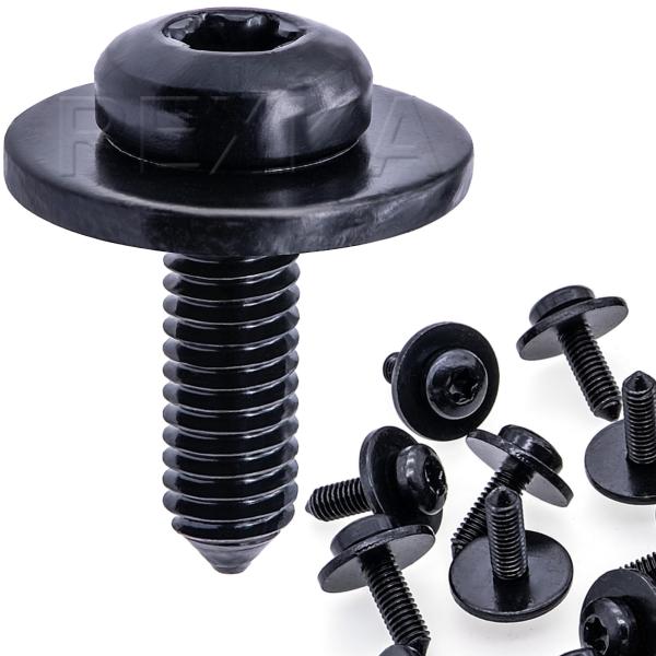 商品名:  Rexka 10pcs M6x 20mm Front Bumper Radiator Support Air Deflector Screw for Land Rover LR033401 Discovery, Range Ro...