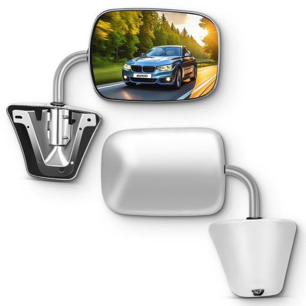 商品名:  SCITOO Side View Mirrors Driver and Passenger Mirrors Fit For 1973-1991 For Chevy Blazer Suburban 1973-1987 Pickup...